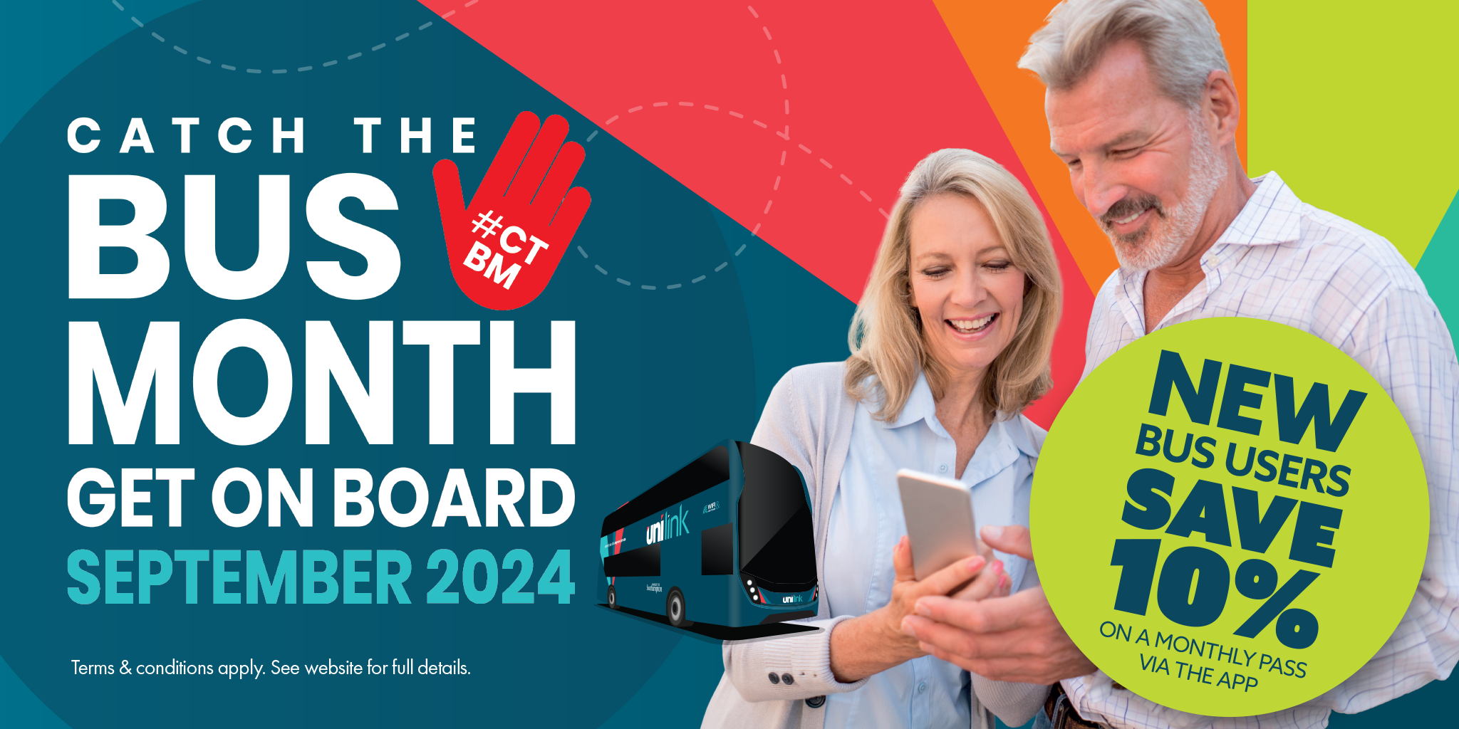 September is Catch the Bus Month! - Unilink Buses