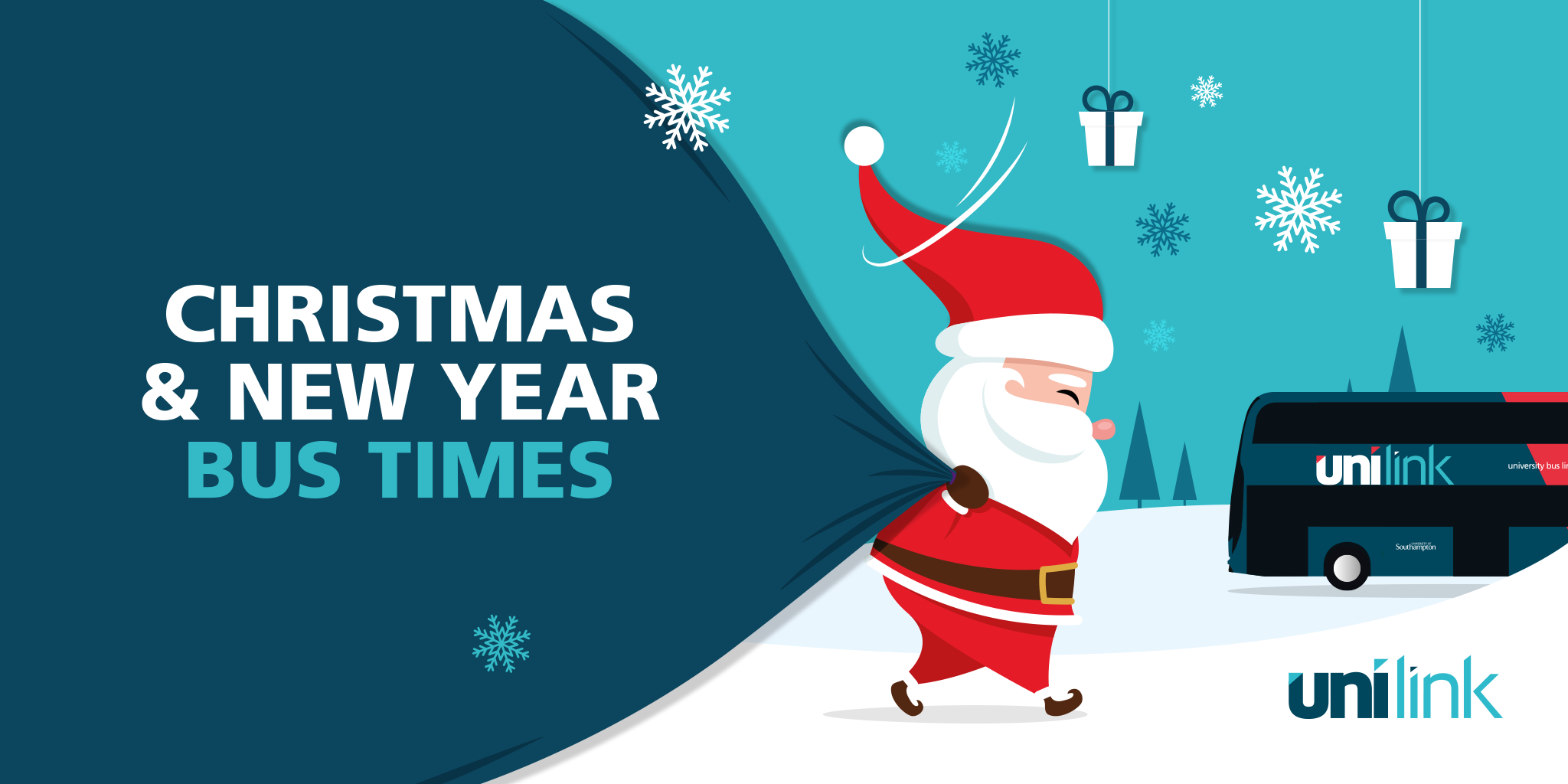 Christmas & New Year bus times - Unilink Buses