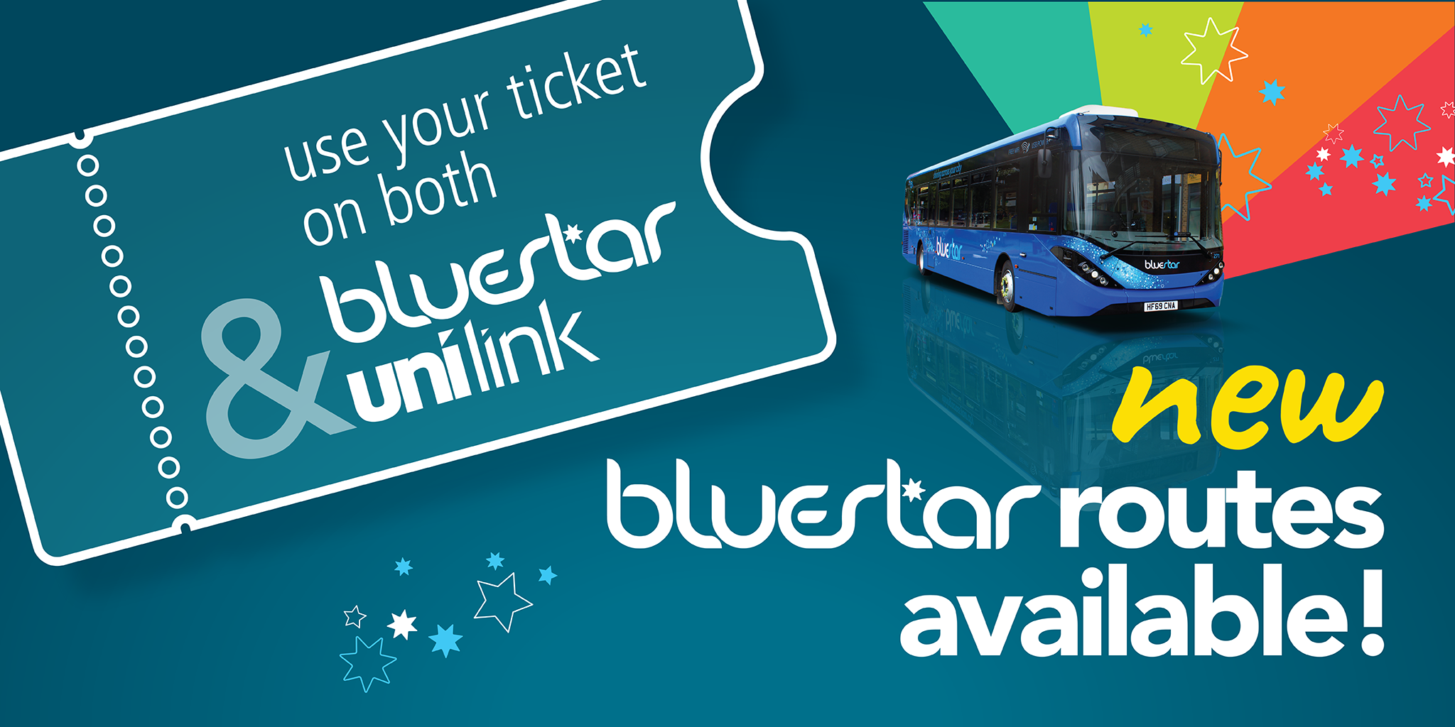 The Bluestar and Unilink network is expanding! - Unilink Buses