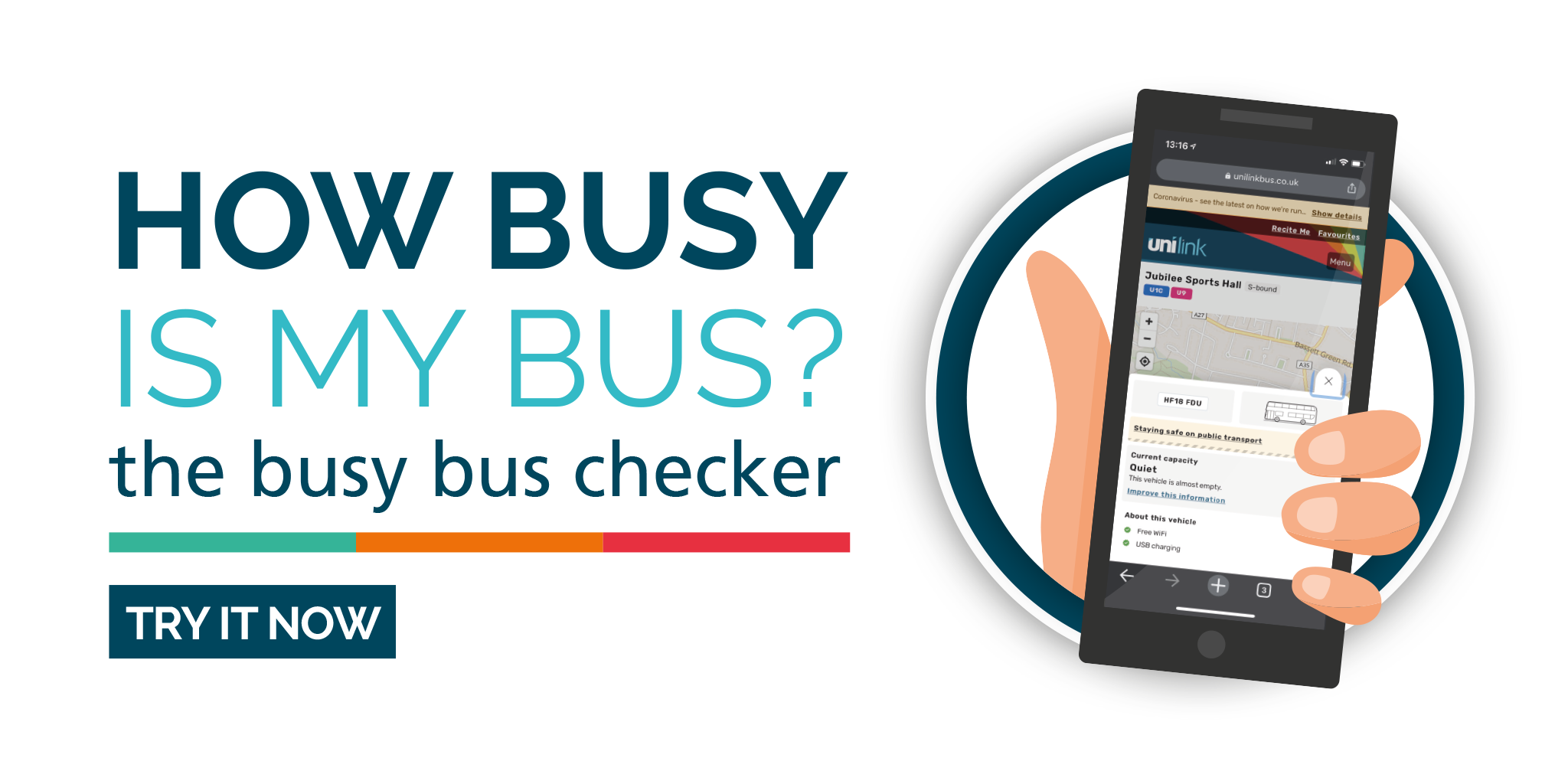 How busy is my bus? Try the Busy Bus Checker - Unilink Buses